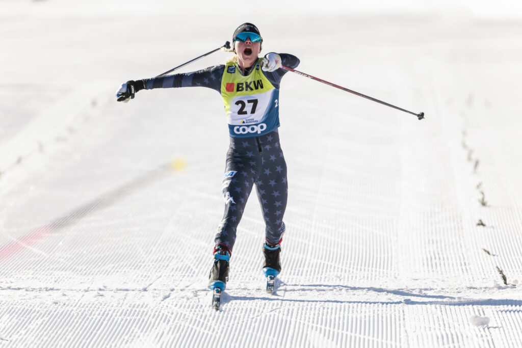 Jessie Diggins Wins The 20km Race At The World Cup In Davos - ProXCskiing