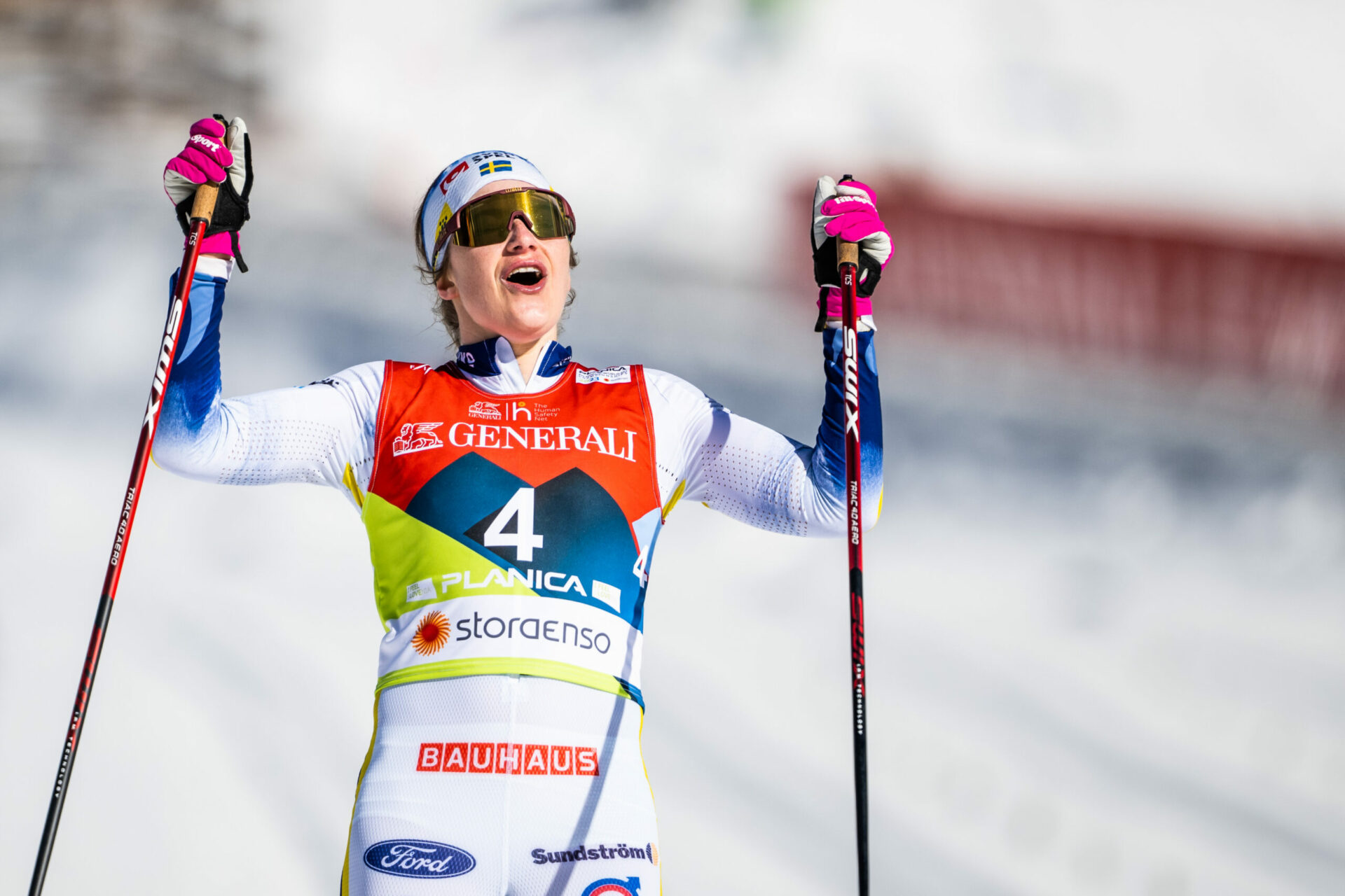 Ebba Andersson Wins The Women's 30km Race At The World Championships In ...