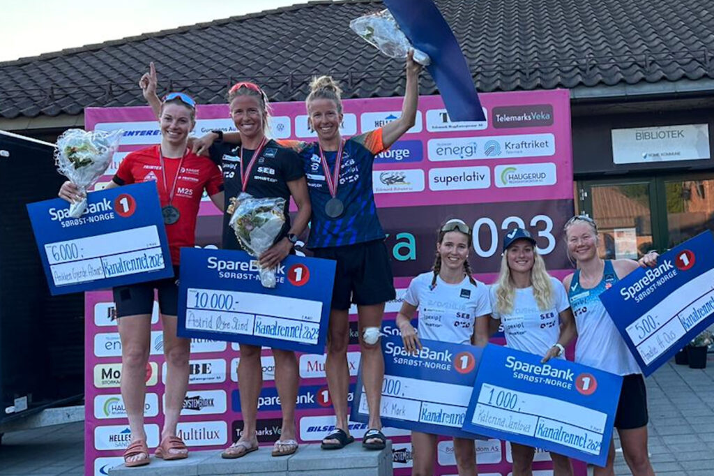 Thrilleroppgjør om herreseieren i Kanalrennet, utklassing i dameklassen ...