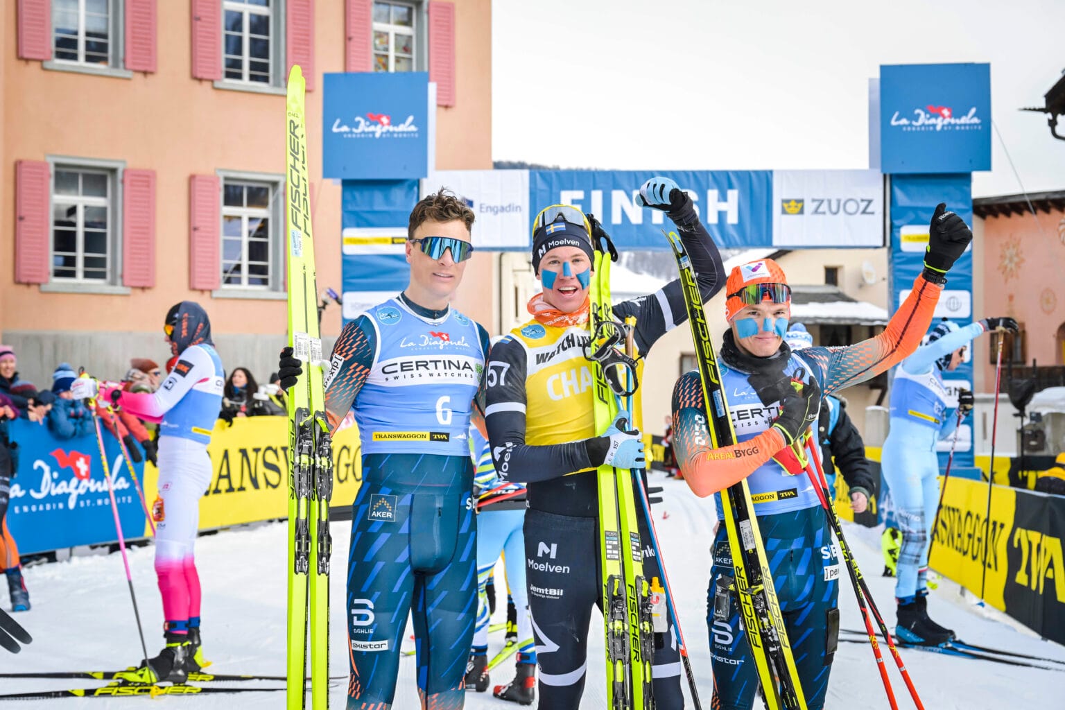 Astrid Øyre Slind ja Emil Persson voittivat Engadin La Diagonela ...