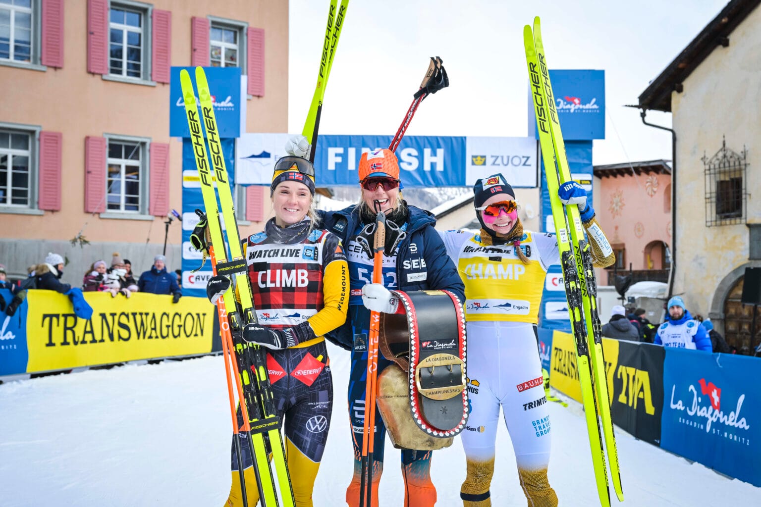Astrid Øyre Slind ja Emil Persson voittivat Engadin La Diagonela ...
