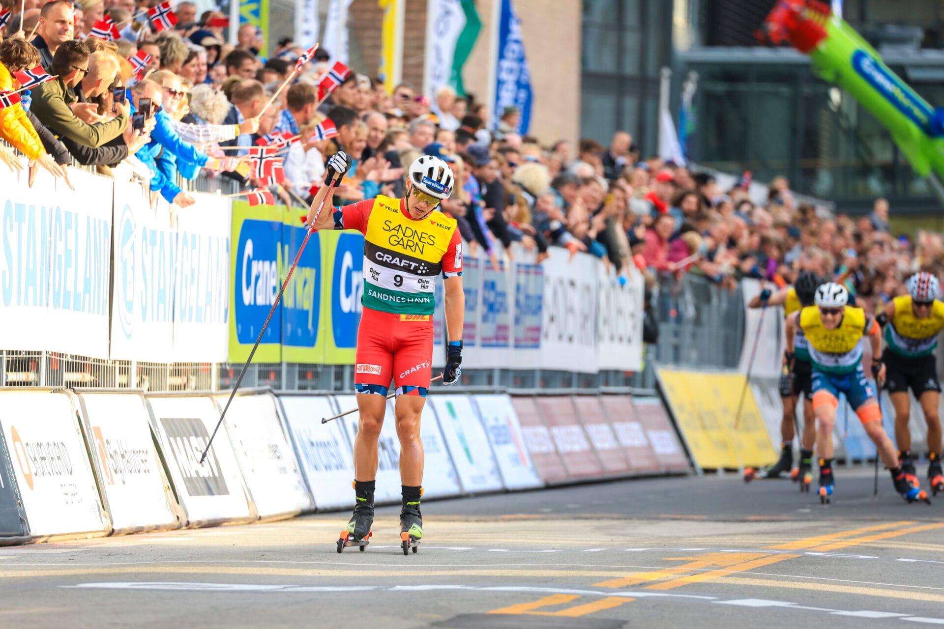 Valnes winner of the Blink Festival 15km mass start race - ProXCskiing