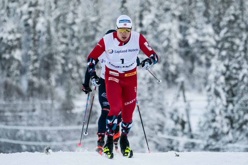 Erik Valnes guanyador de l'esprint a Muonio - ProXCskiing