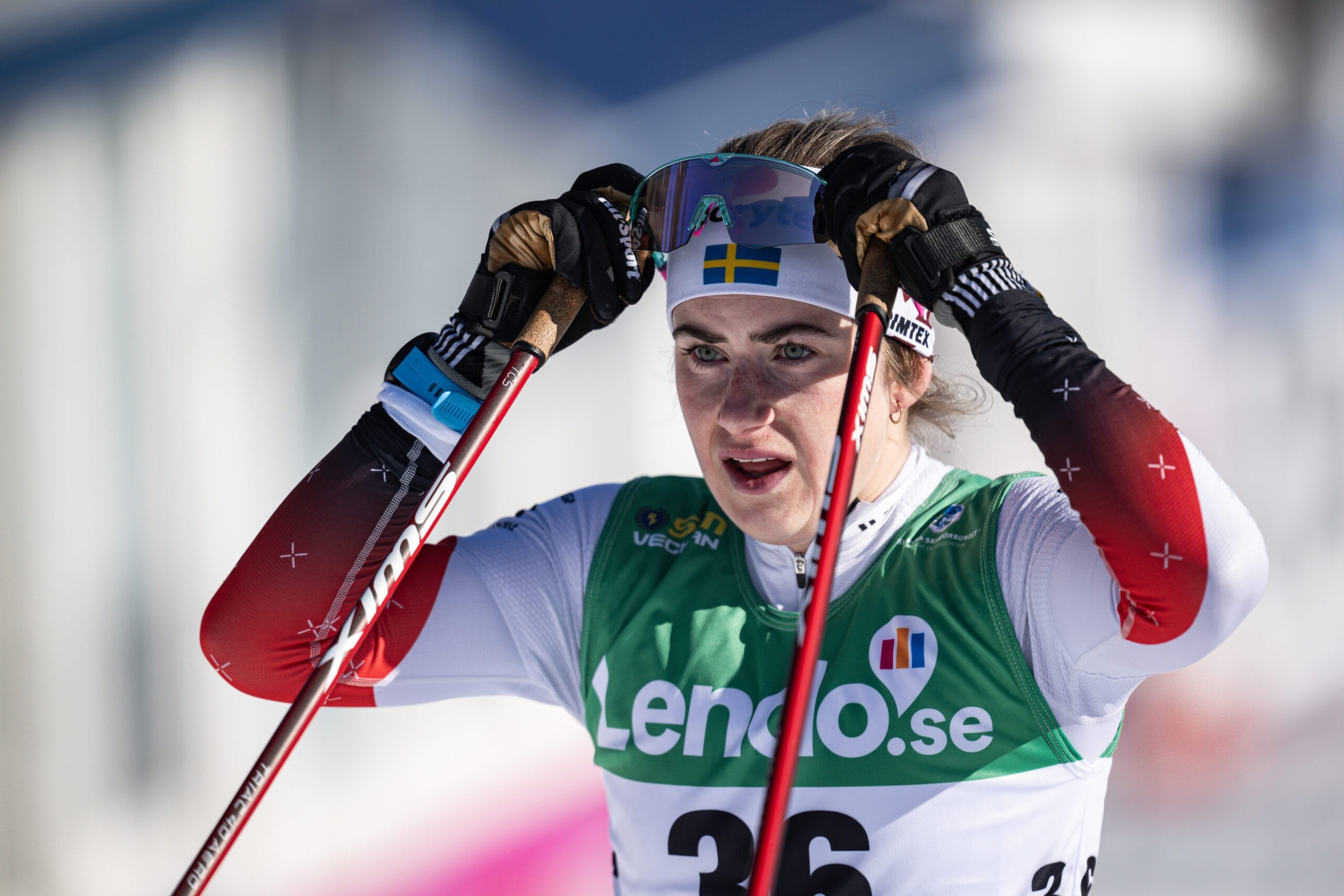 Ebba Andersson wins the 30km race at the Swedish Championships Week ...