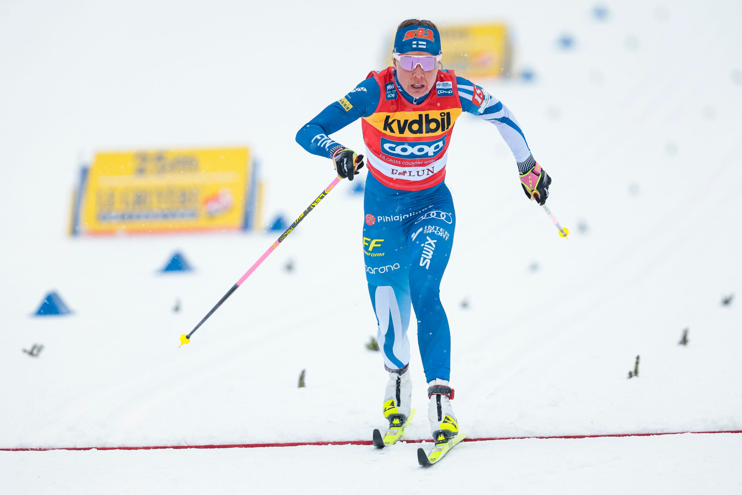 Kerttu Niskanen Wins The 10km Race At The World Cup In Falun - ProXCskiing
