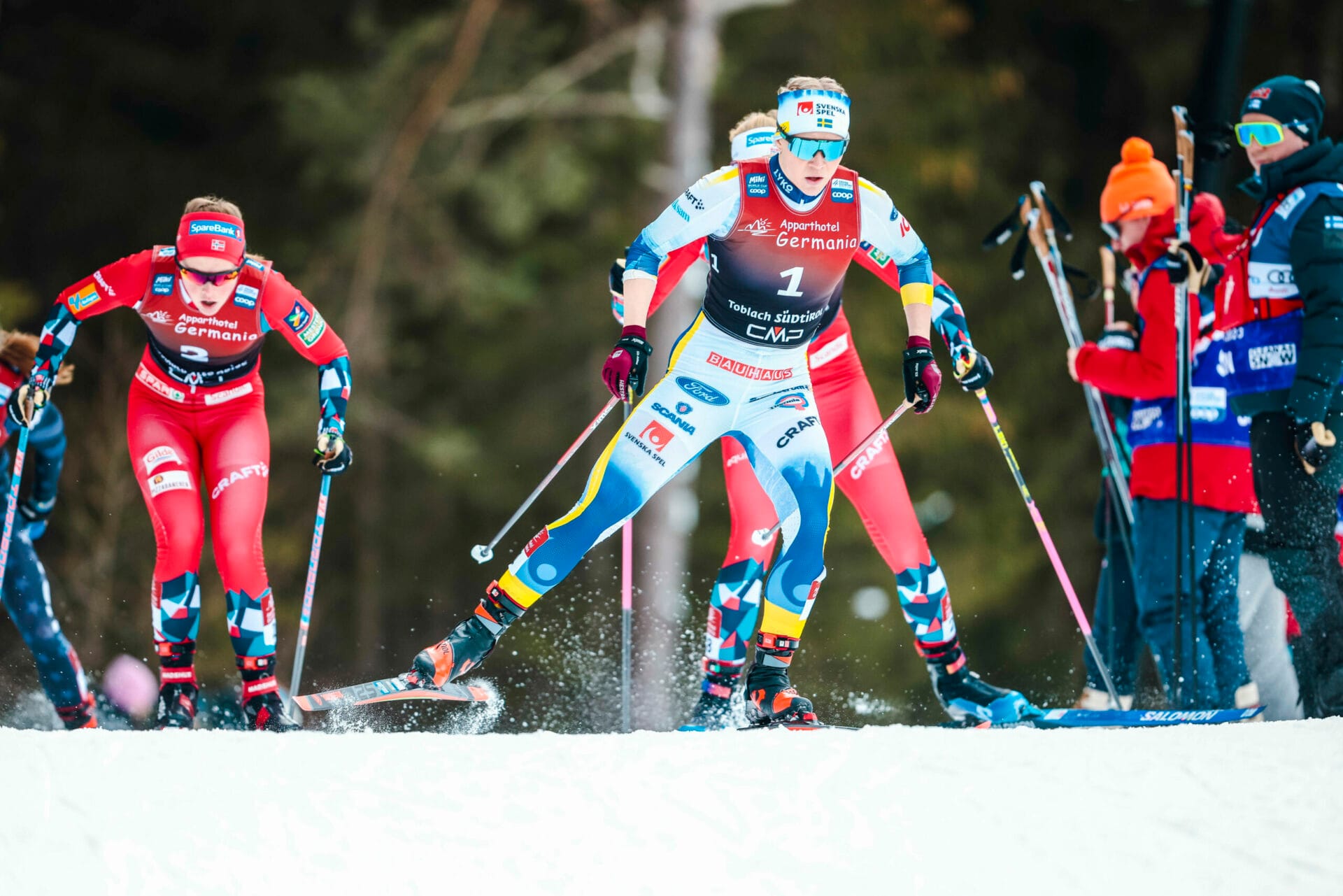 Jonna Sundling Wins The Sprint Race At The World Cup In Toblach ...