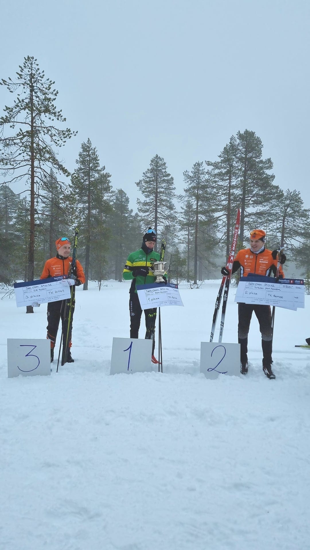 Ulrika Axelsson y Matias Sølvsberg Noren ganadores del cuajo Trysil ...