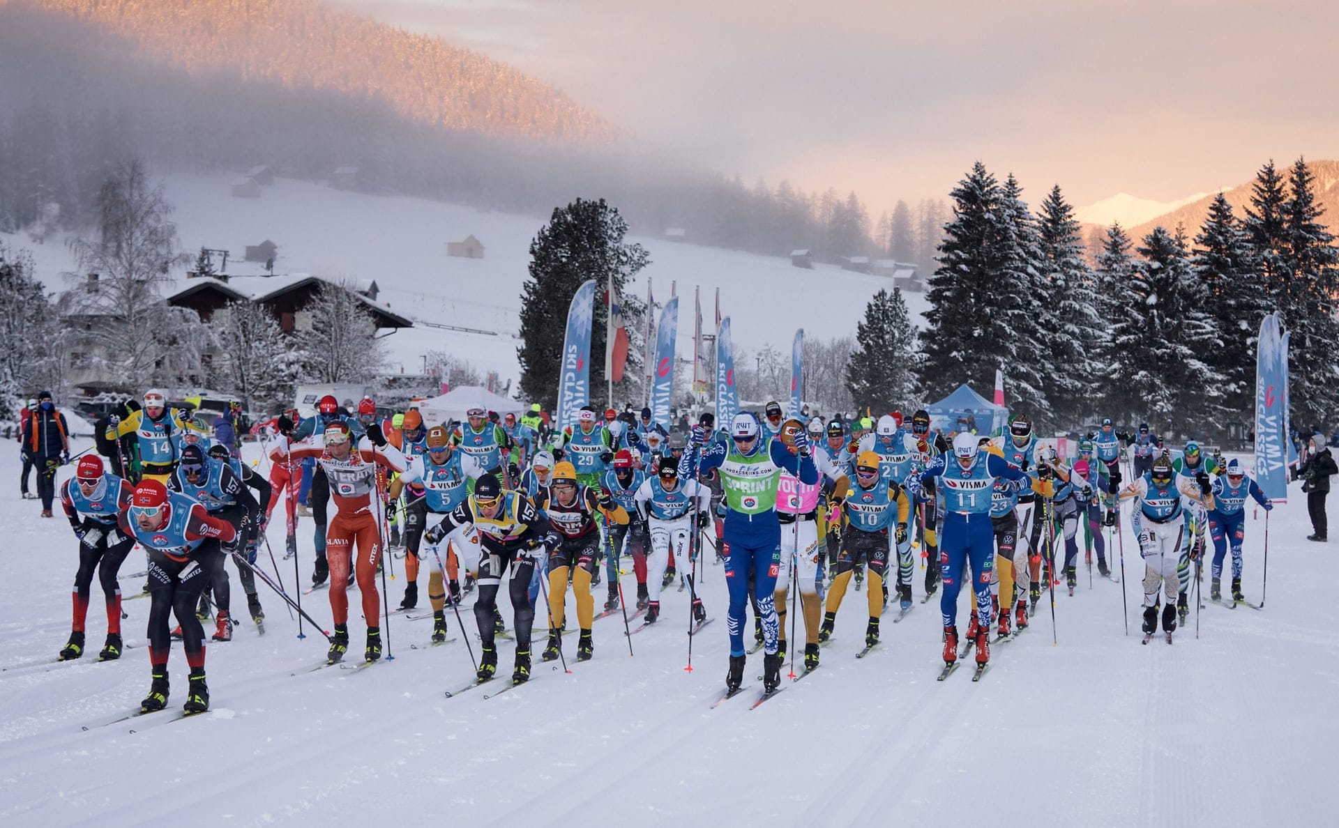 Il Manicomio johtaa Vismaa Ski Classics Fantasy - ProXC-hiihto
