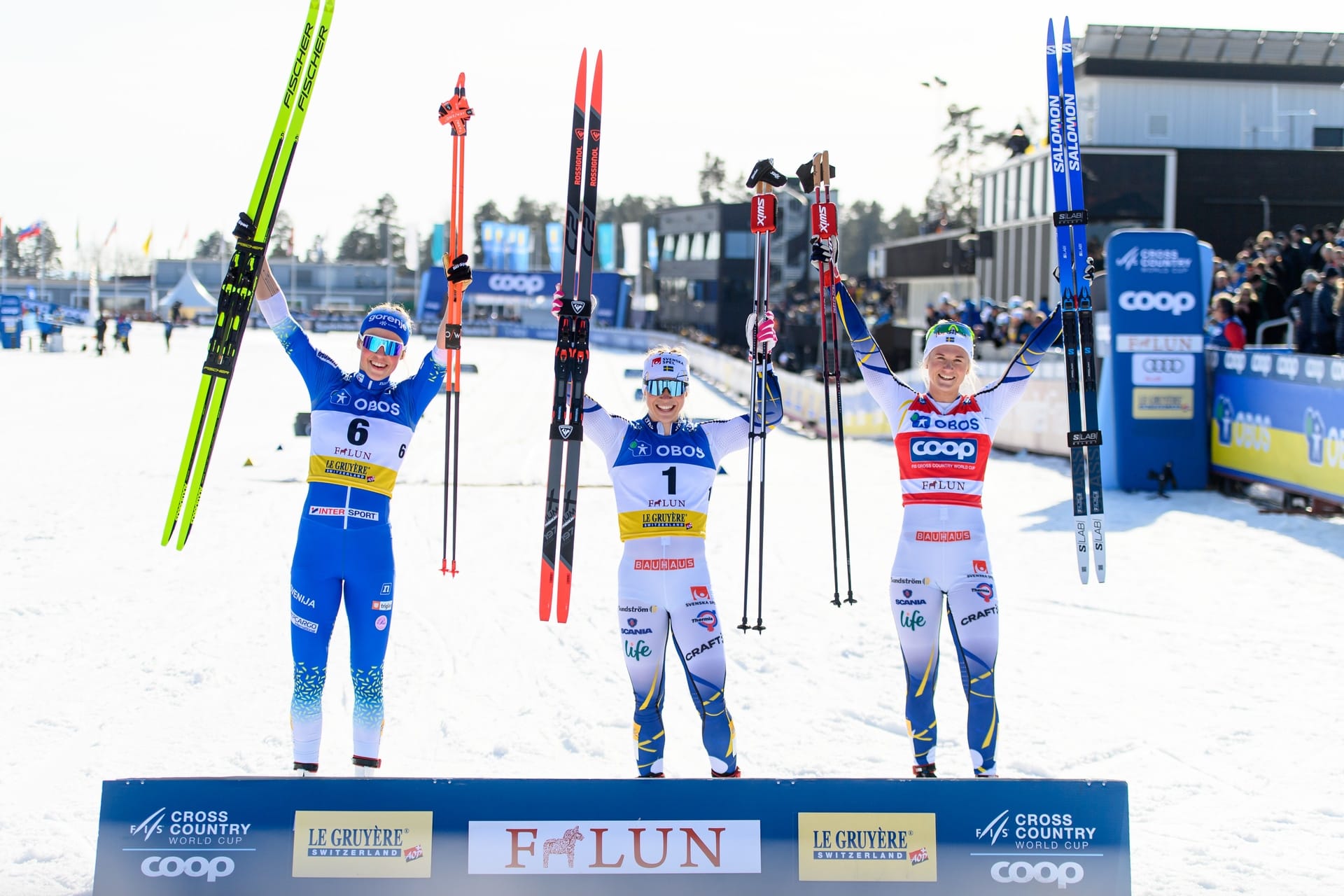 Jonna Sundling vinder kvindernes sprint ved Falun World Cup - ProXCskiing