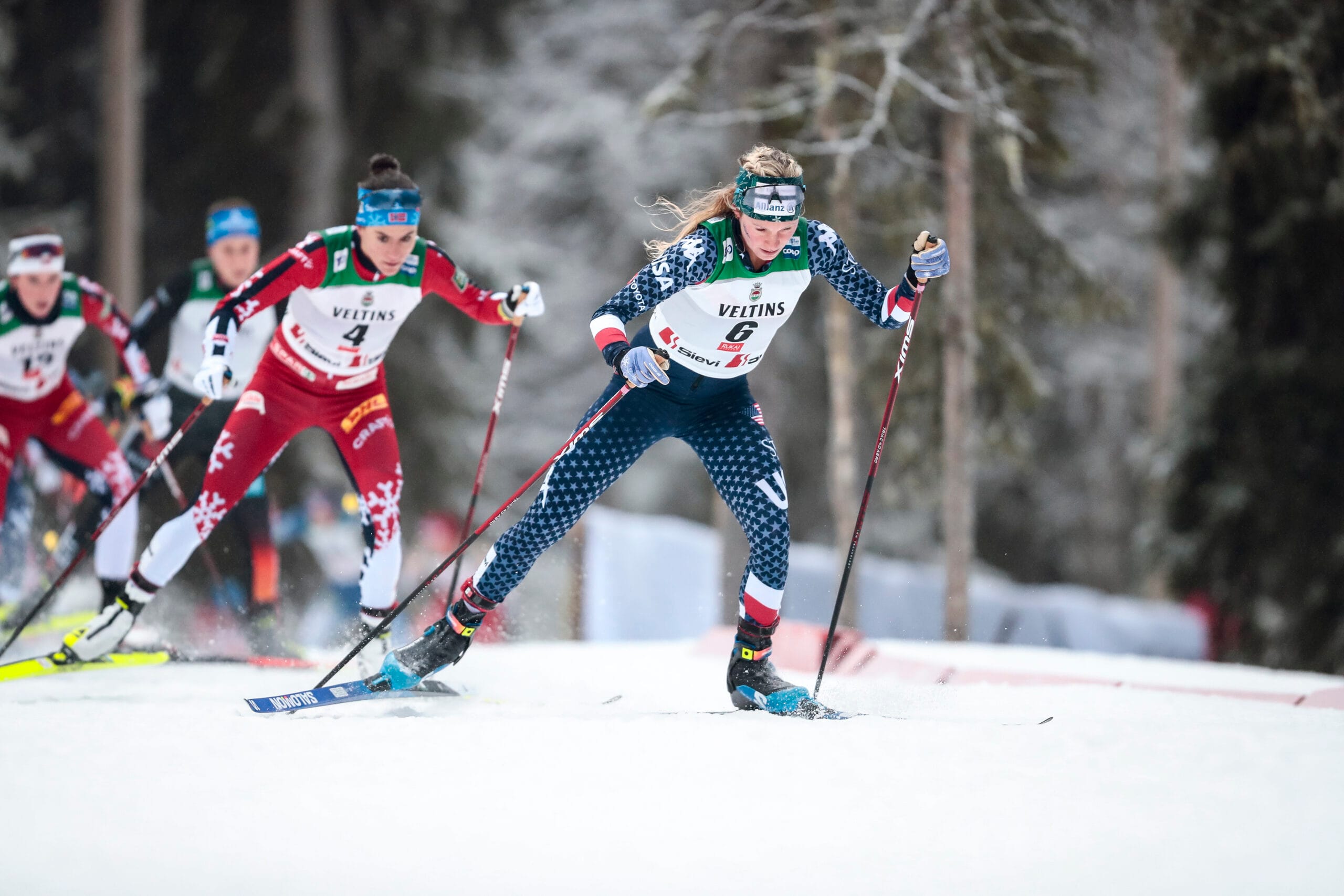 Diggins wins 20km mass start in Ruka - ProXCskiing
