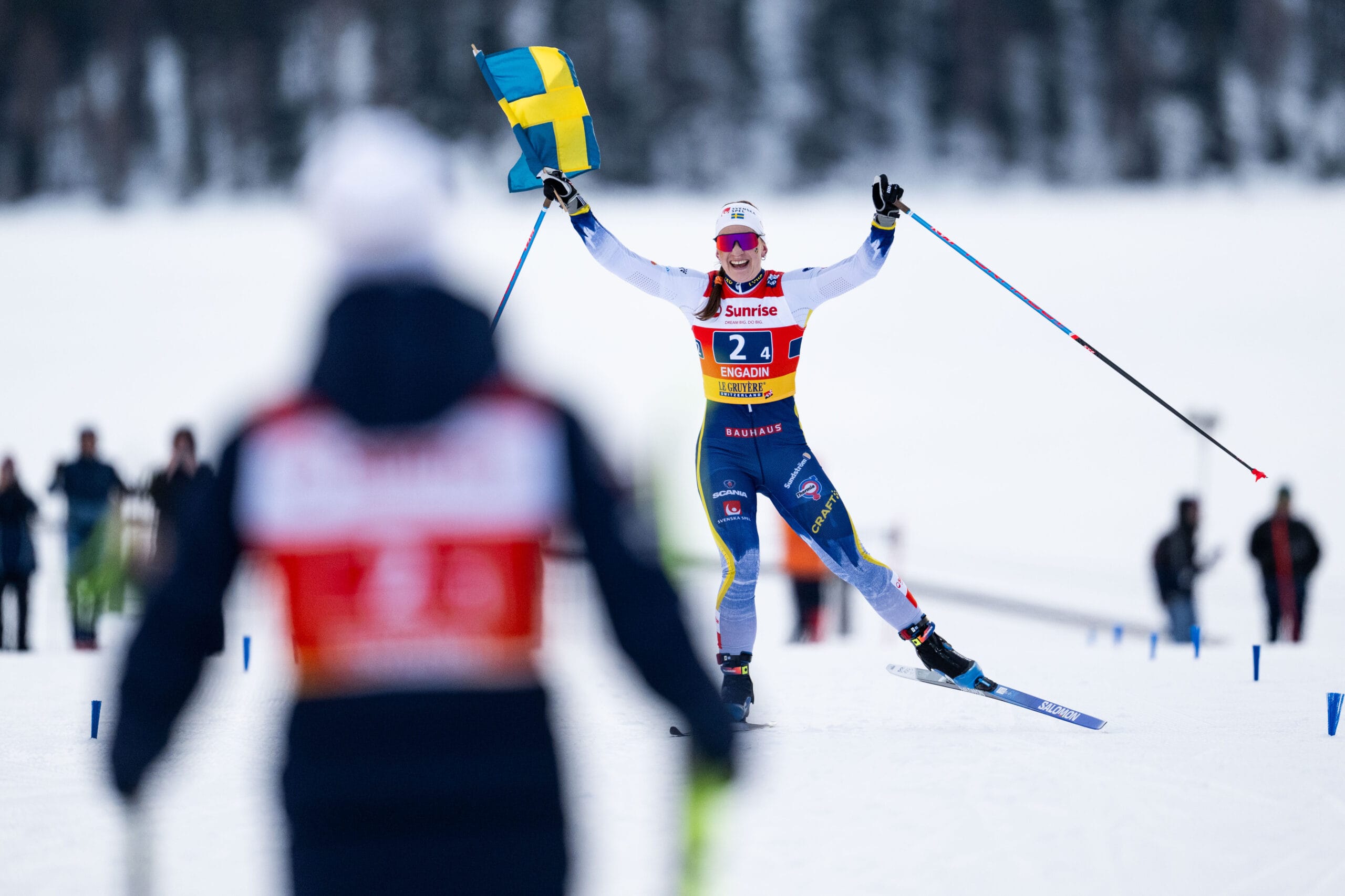 Sweden wins Mixed Relay at the Engadin World Cup - ProXCskiing