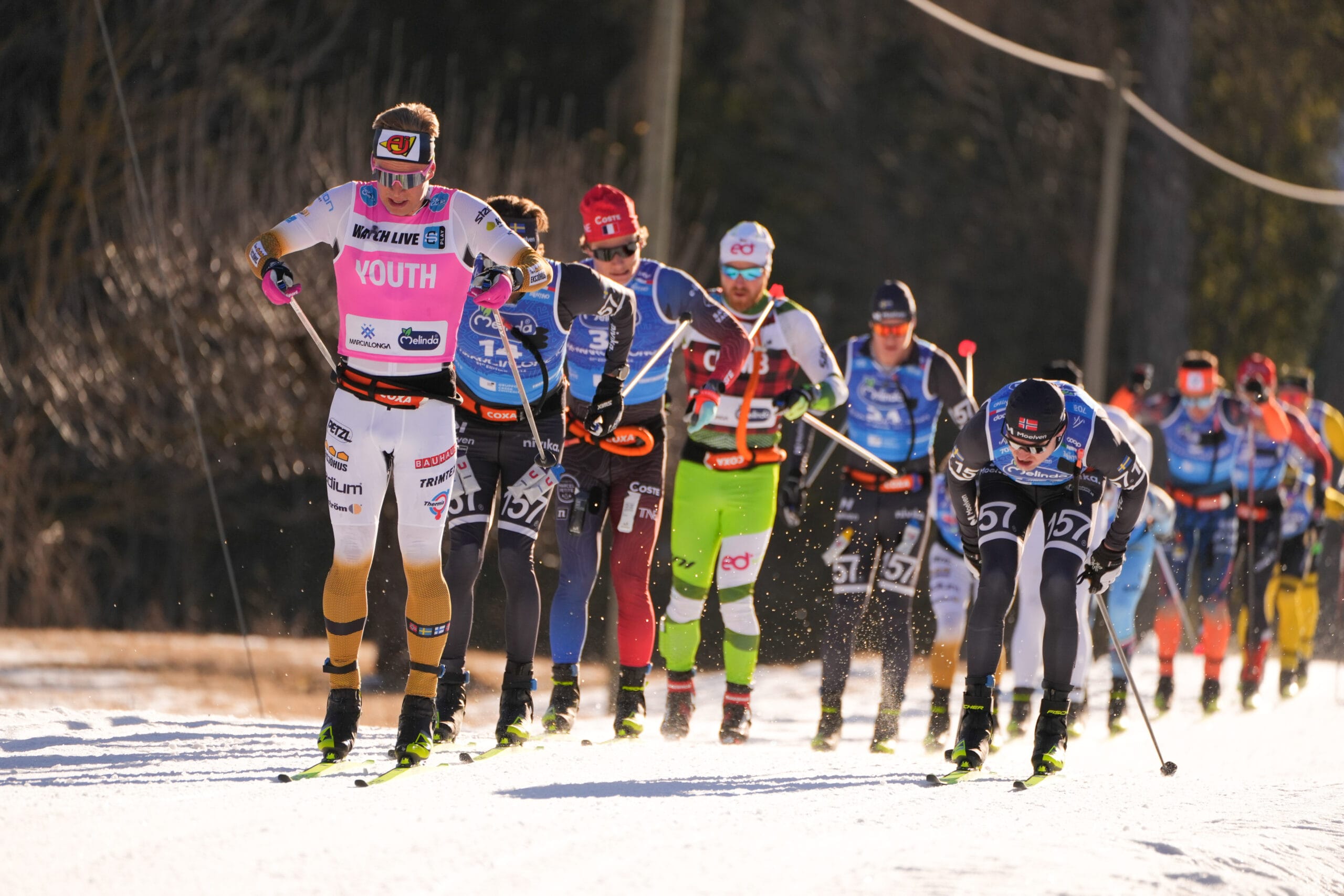 The power of drafting in cross-country skiing: Science and tactics ...
