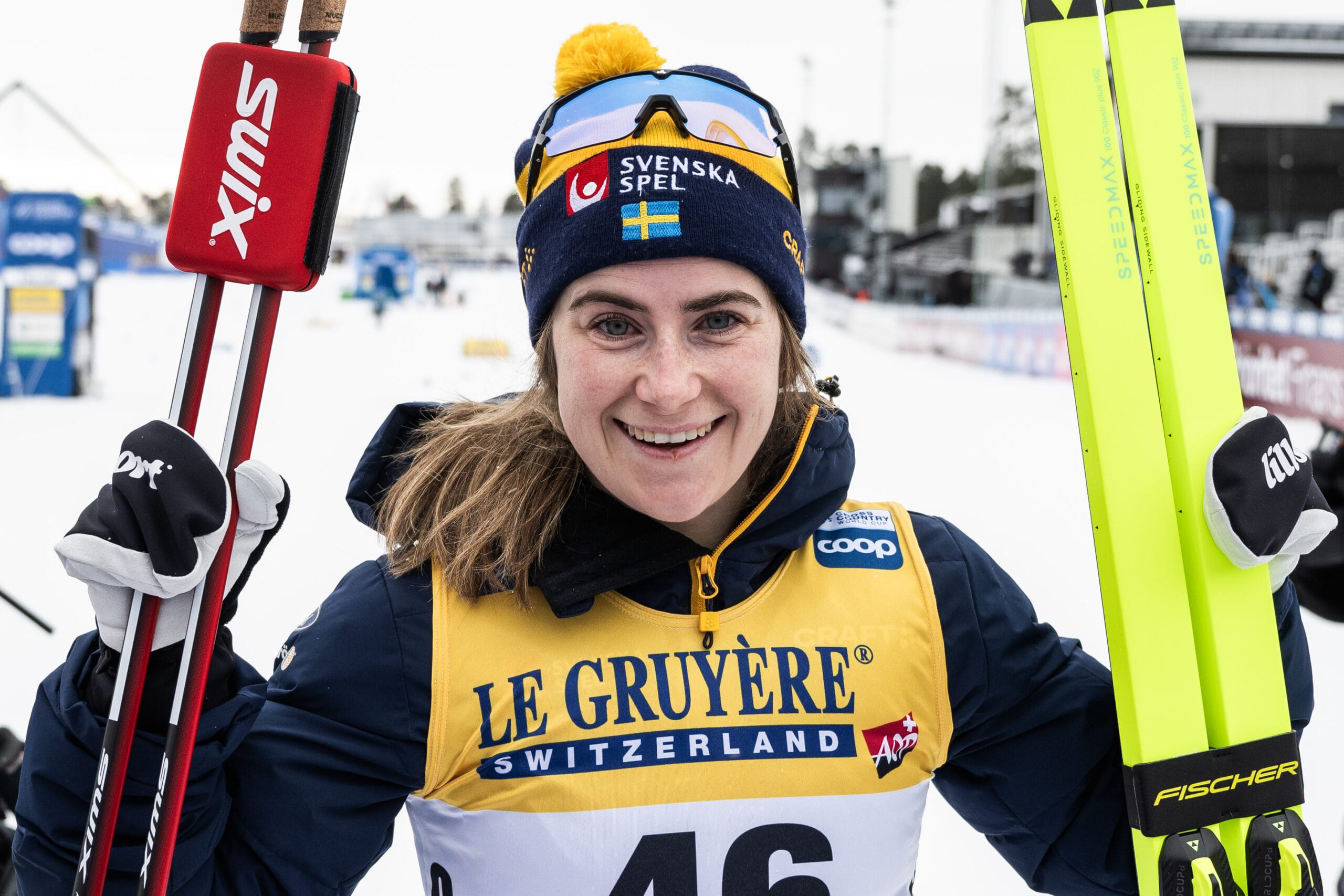Ebba Andersson wins 10km classic at the World Cup in Falun - ProXCskiing