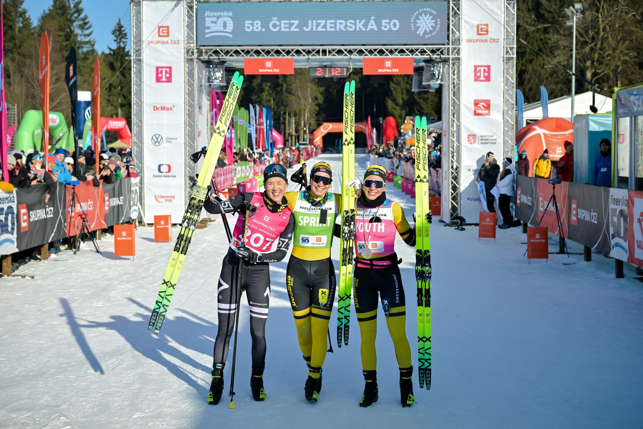 Hanna Lodin on team tactics at Jizerská50 - ProXCskiing