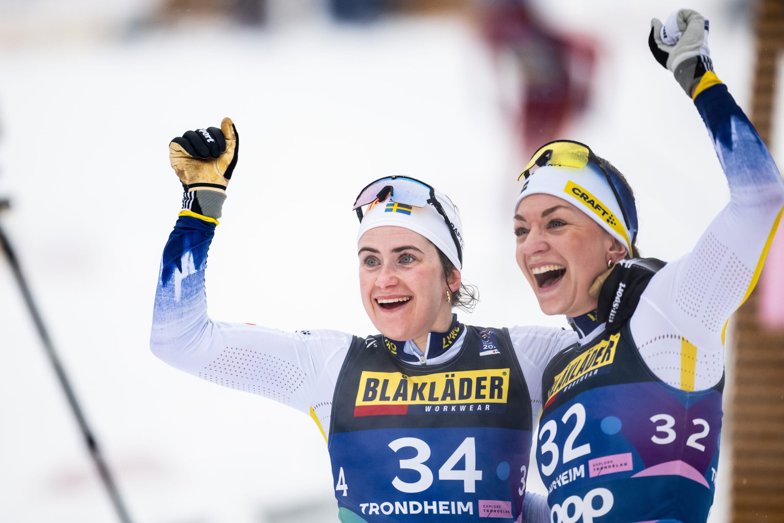 Ebba Andersson wins 10km classic at the World Championships in ...