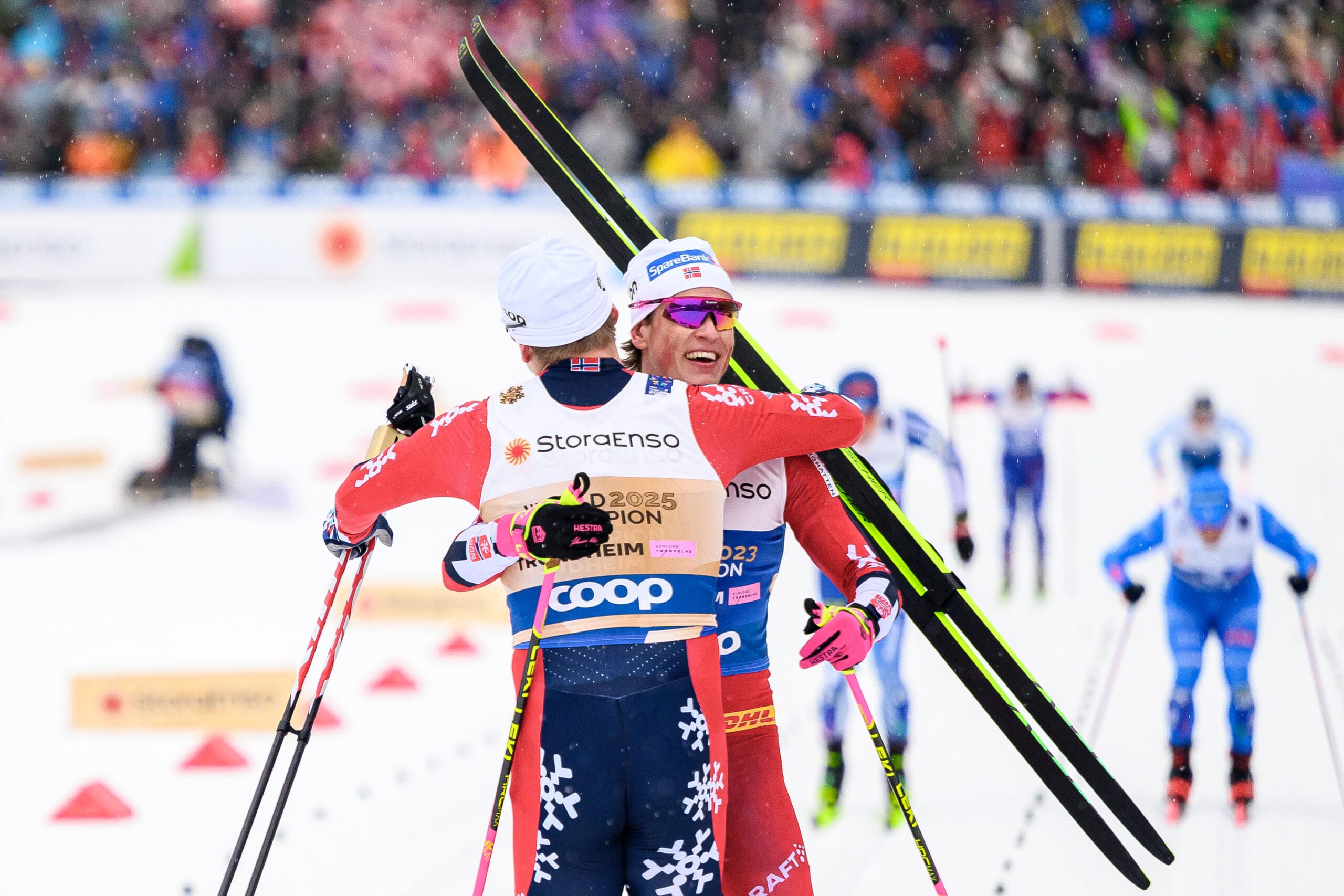 Norway wins Team Sprint for men at the Trondheim World Championships ...