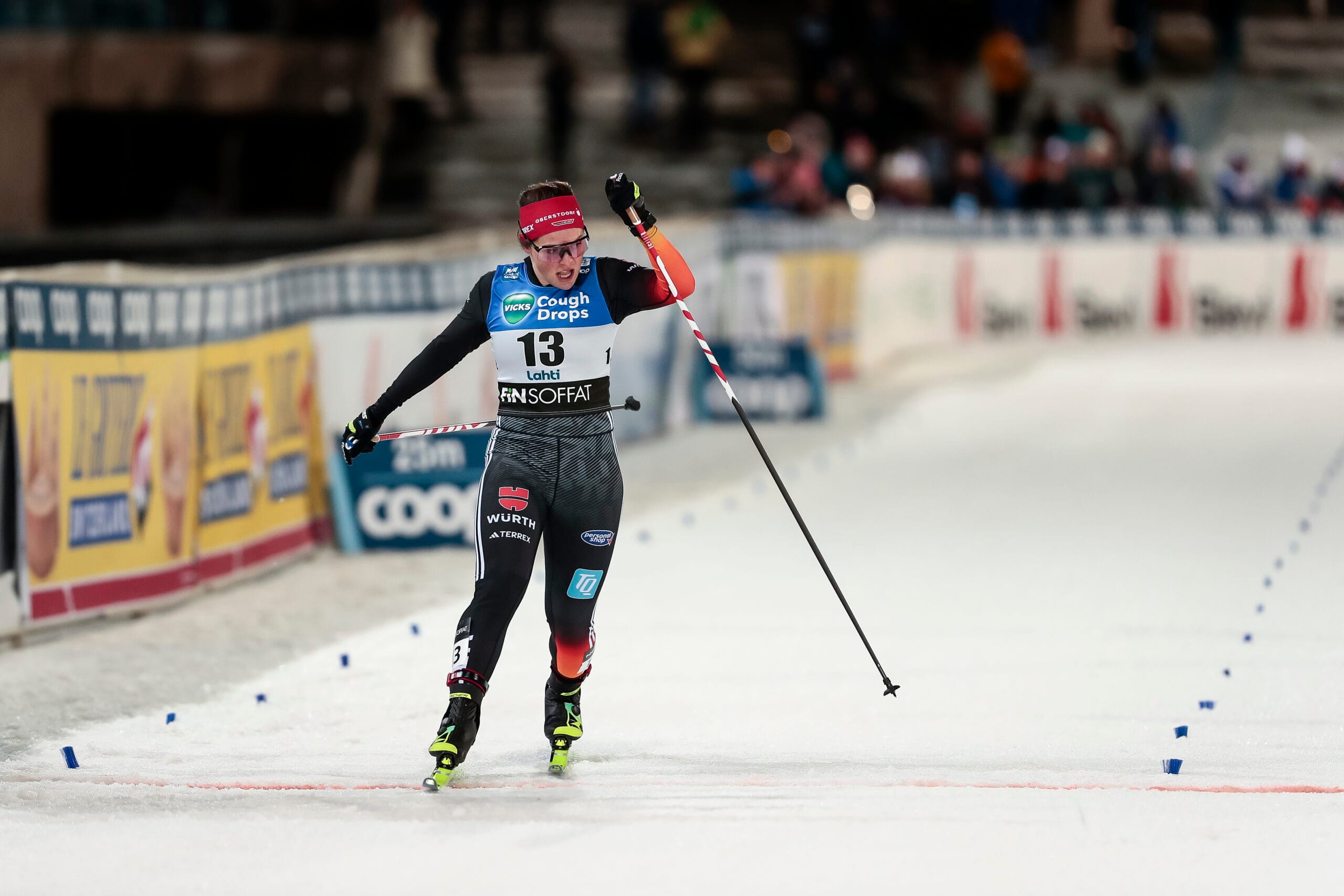 Coletta Rydzek wins sprint at the World Cup in Lahti - ProXCskiing