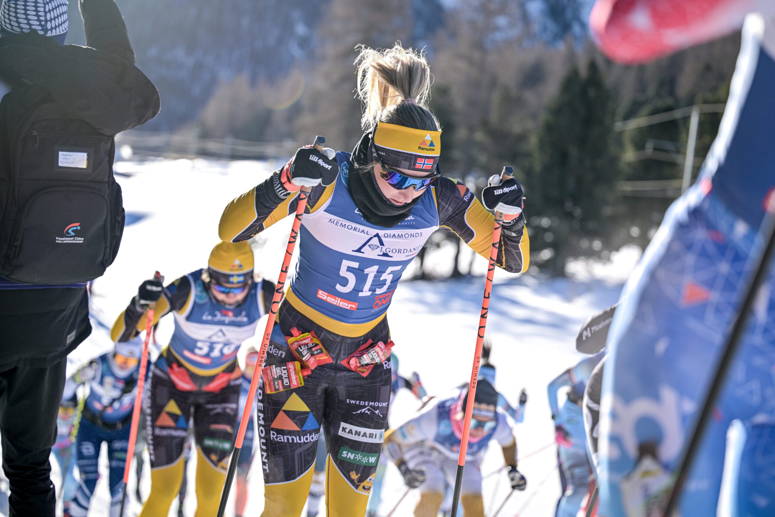 Training side by side with a World Champion - ProXCskiing