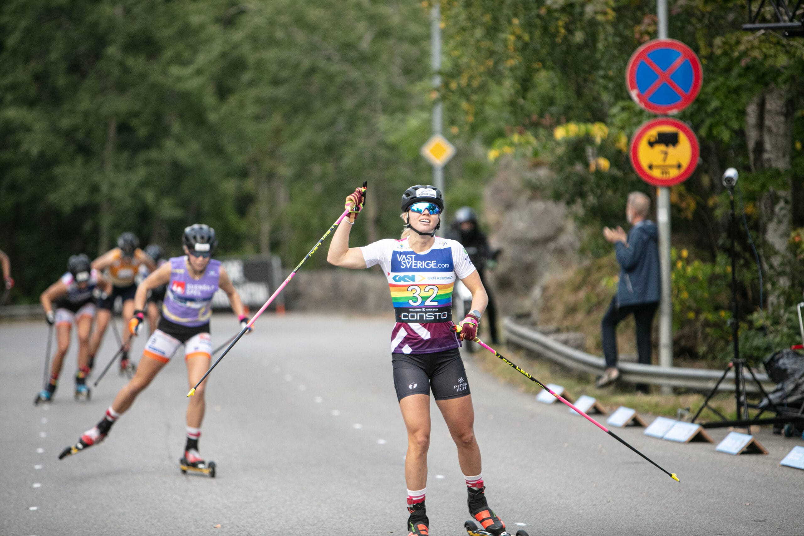 Emma Ribom sprint winner at the Trollhättan Roller Ski World Cup ...