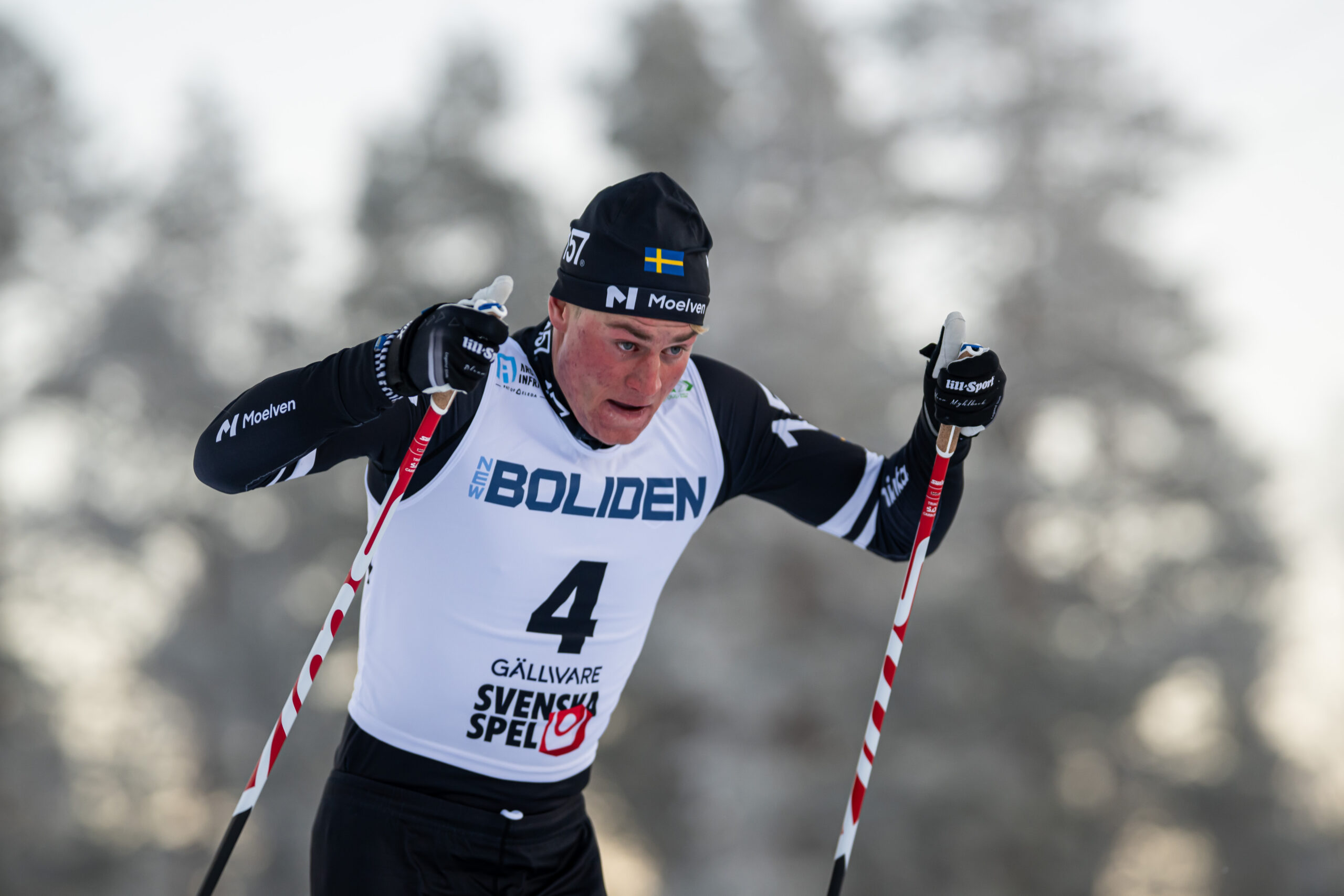 Zweedse nationale ploeg voor de première van de Ruka World Cup ...
