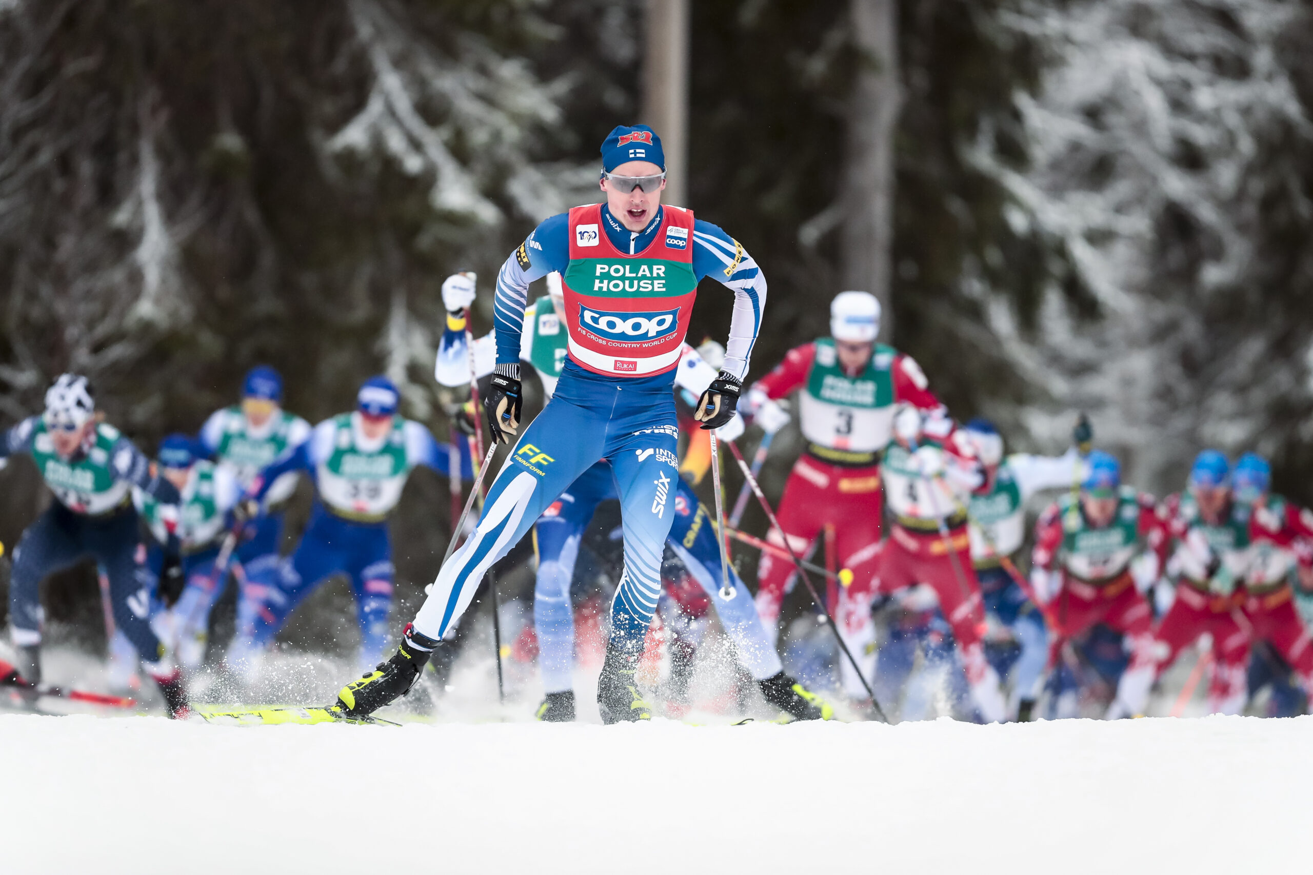 Finnish national team for the Ruka World Cup premiere - ProXCskiing