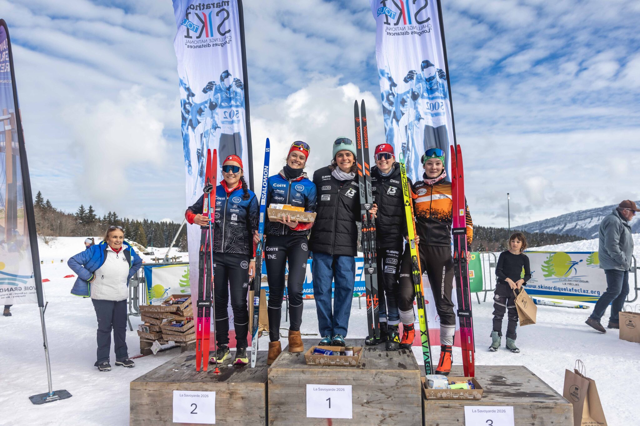 Calderini and Coupé winners at La Savoyarde Marathon 2026 – Ski Classics